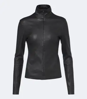Stouls Selene Leather Jacket - Black