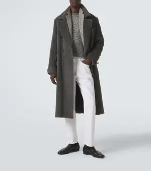 UMIT BENAN Gianni Alpaca And Wool Coat