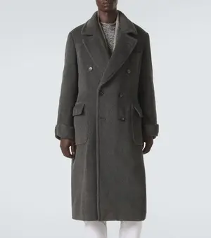 UMIT BENAN Gianni Alpaca And Wool Coat