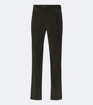 Rubinacci Cotton Corduroy Pants - Green