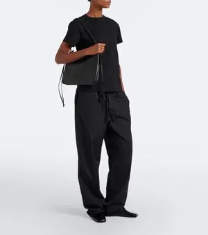 Phoebe Philo Cotton Wide-leg Pants