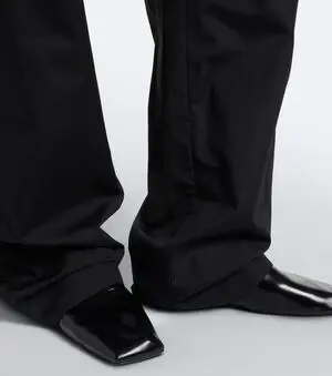 Phoebe Philo Cotton Wide-leg Pants