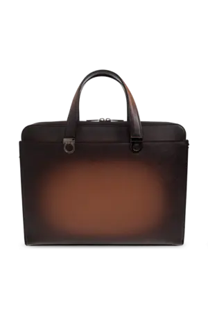 FERRAGAMO Leather Briefcase