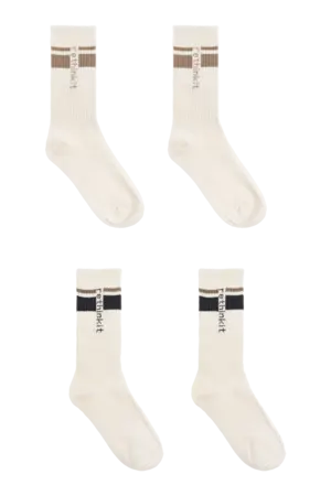 RETHINKIT STUDIOS Two-pack Of Socks With Logo