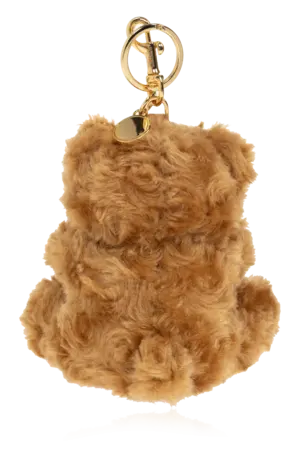 Moschino Keyring With A Teddy Bear-shaped Pendant