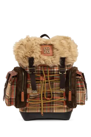 Dsquared2 Backpack With Multiple Pockets - Orange
