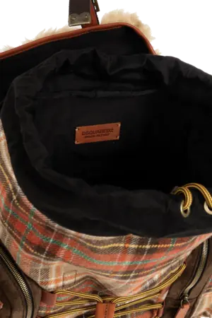 Dsquared2 Backpack With Multiple Pockets