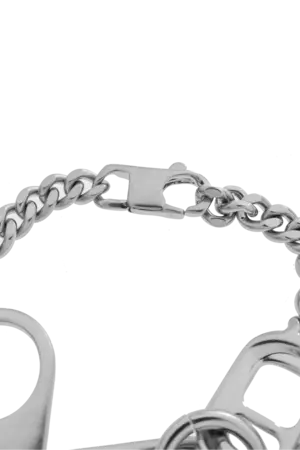 MAISON MARGIELA Brass Link Bracelet With Lobster Clasp