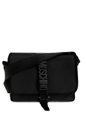 Moschino Bag With Logo - Black