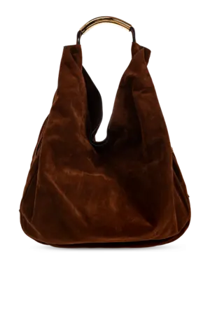 Moschino Suede Bag `handle Me