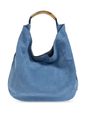 Moschino Suede Bag `handle Me