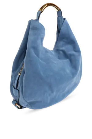 Moschino Suede Bag `handle Me