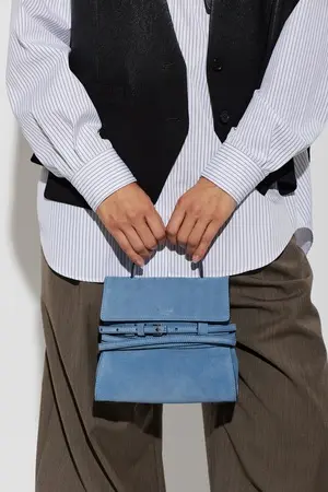Moschino Suede Bag “tie Me