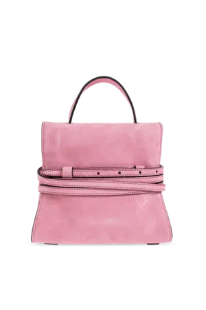 Moschino Suede Bag "tie Me