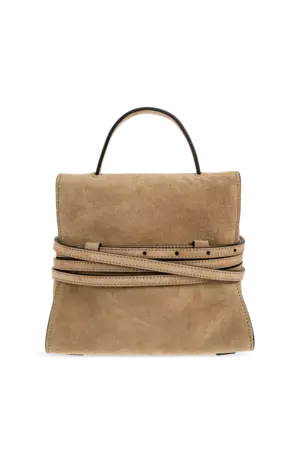 Moschino Suede Bag `tie Me
