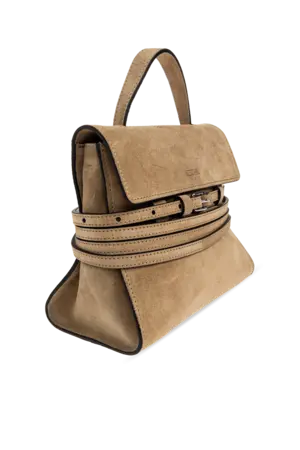 Moschino Suede Bag `tie Me