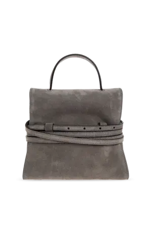 Moschino Suede Bag "tie Me