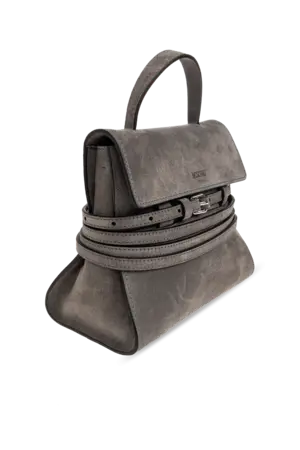 Moschino Suede Bag "tie Me
