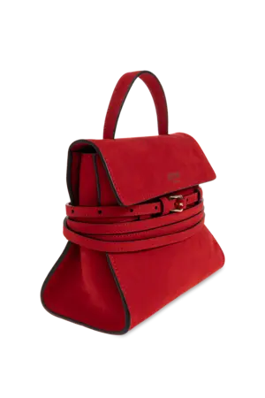 Moschino Suede Bag "tie Me