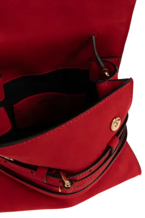 Moschino Suede Bag "tie Me
