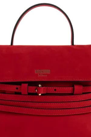 Moschino Suede Bag "tie Me