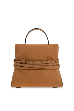 Moschino Suede Bag `tie Me