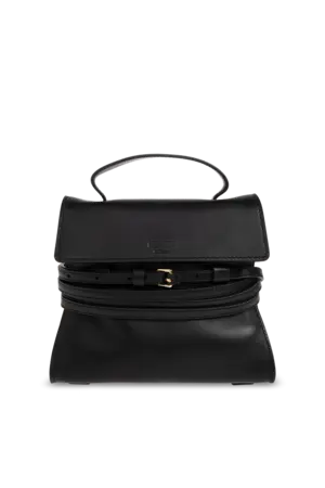 Moschino Leather Bag "tie Me - Black