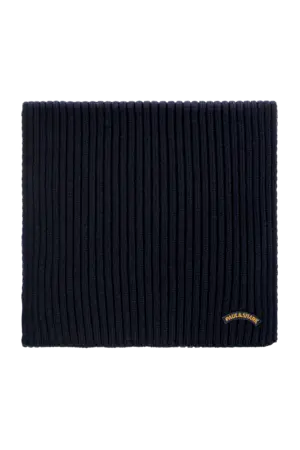 Paul & Shark Wool Scarf - Navy Blue