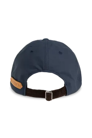 JW Anderson Baseball Cap With Embroidered Logo - Navy Blue