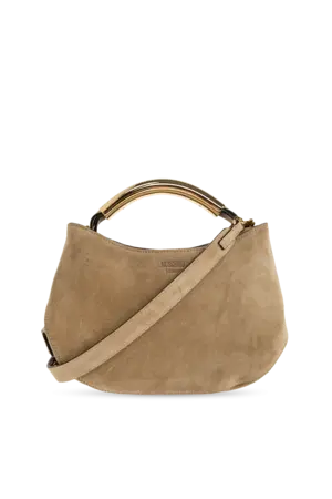 Moschino Suede Bag - Beige