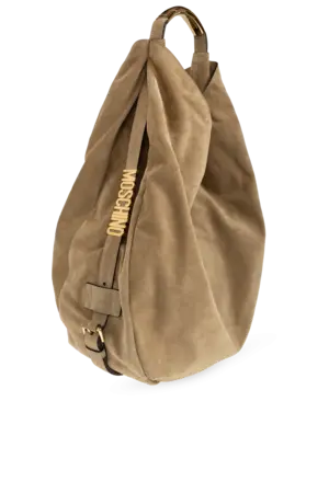 Moschino Suede Bag "handle Me