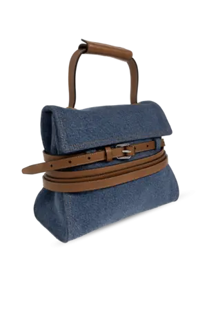 Moschino Tie Me' Denim Bag