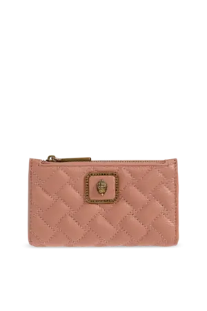 Kurt Geiger Leather Folding Wallet - Pink