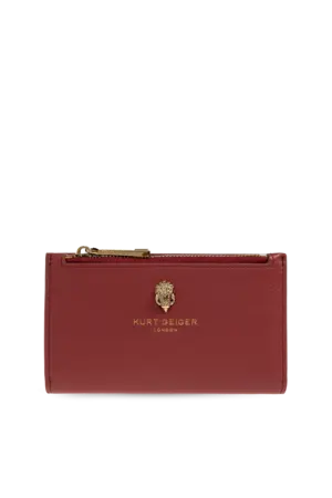 Kurt Geiger Leather Folding Wallet - Red
