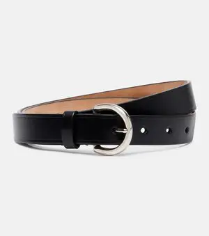 Phoebe Philo 25mm Leather Belt - Black