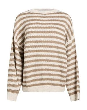 Brunello Cucinelli Sweater Size Cotton, Polyester - Beige