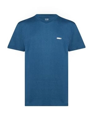 Obey T-shirt Size Cotton - Blue