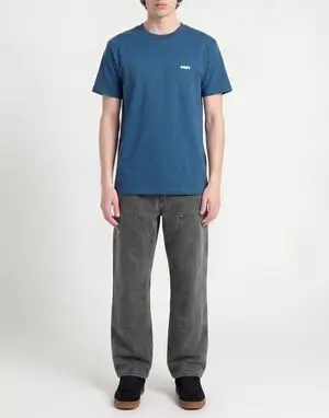 Obey T-shirt Size Cotton - Blue