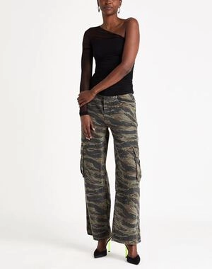 ANIYE BY One-shoulder Stretch Top With Tulle Sleeve