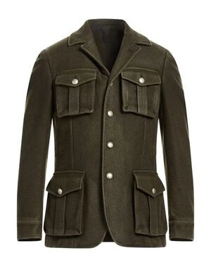 L.B.M. 1911 L. B.m. 1911 Jacket Size Virgin Wool, Nylon - Green