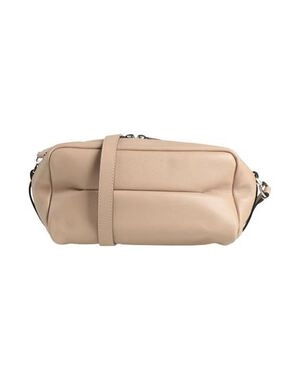 VALEXTRA Pebbled Leather Camera Bag - Beige