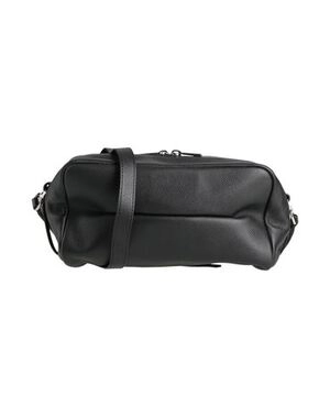 VALEXTRA Valextra Grey Pebbled Leather Camera Bag Black