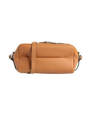 VALEXTRA Valextra Grey Pebbled Leather Camera Bag Brown