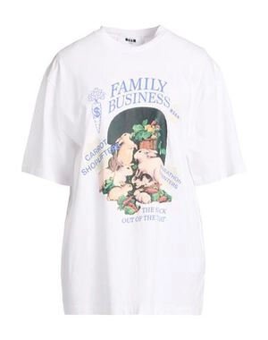 MSGM T-shirt Size Cotton - White