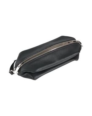 VALEXTRA Crossbody Bag In Pebbled Calfskin - Black