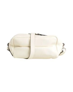 VALEXTRA Crossbody Bag In Pebbled Calfskin - White