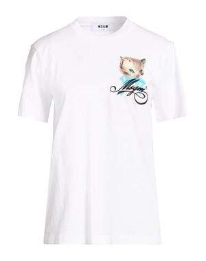 MSGM T-shirt Size Cotton - White