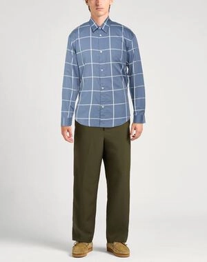 Armani Exchange Shirt Slate Size Cotton - Blue