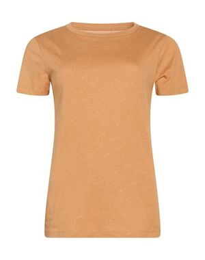 Armani Exchange Cotton Crewneck T-shirt - Beige