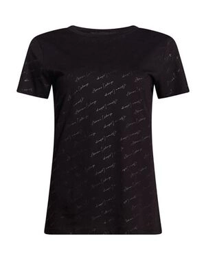 Armani Exchange Cotton Crewneck T-shirt - Black